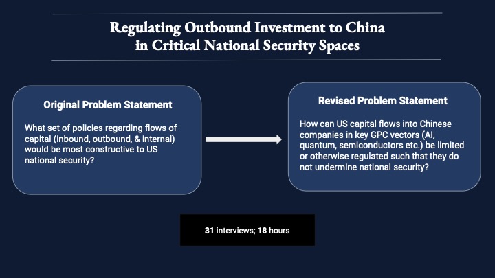 Steve Blank 3 – Regulating Outbound Investment to China